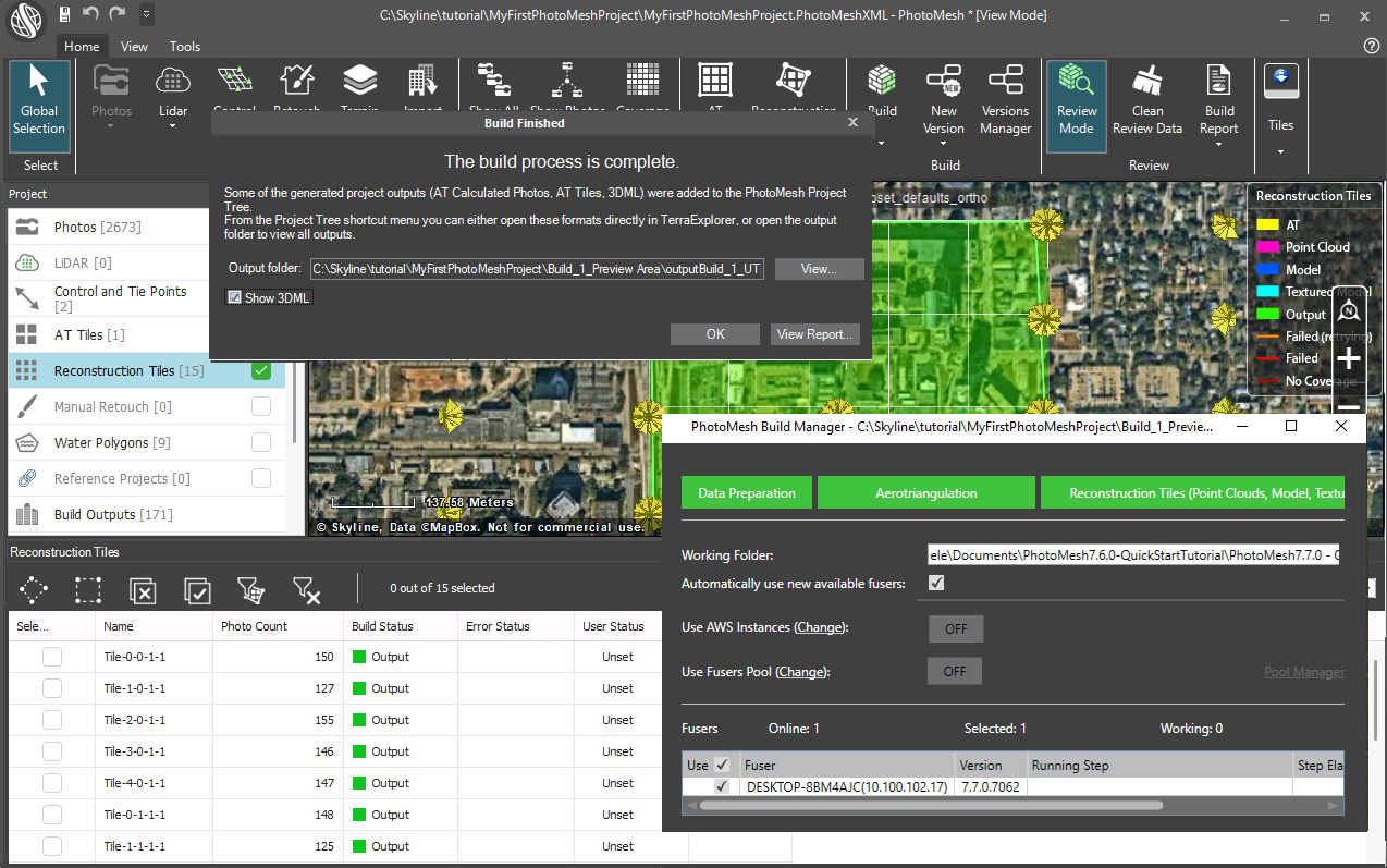 General Tutorial – Skyline