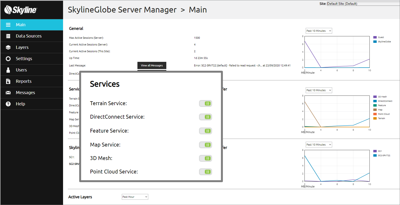 Streaming Services – Skyline