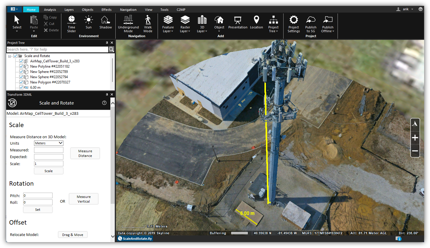 What's New in TerraExplorer 7.4.1 – Skyline