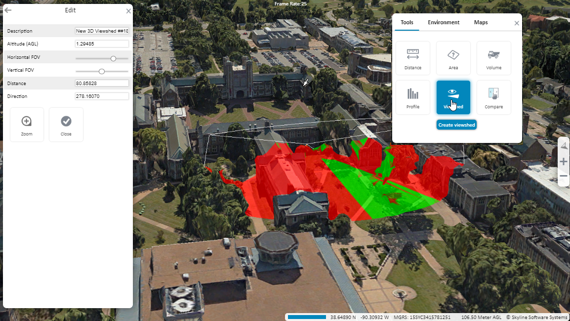 Viewshed – Skyline